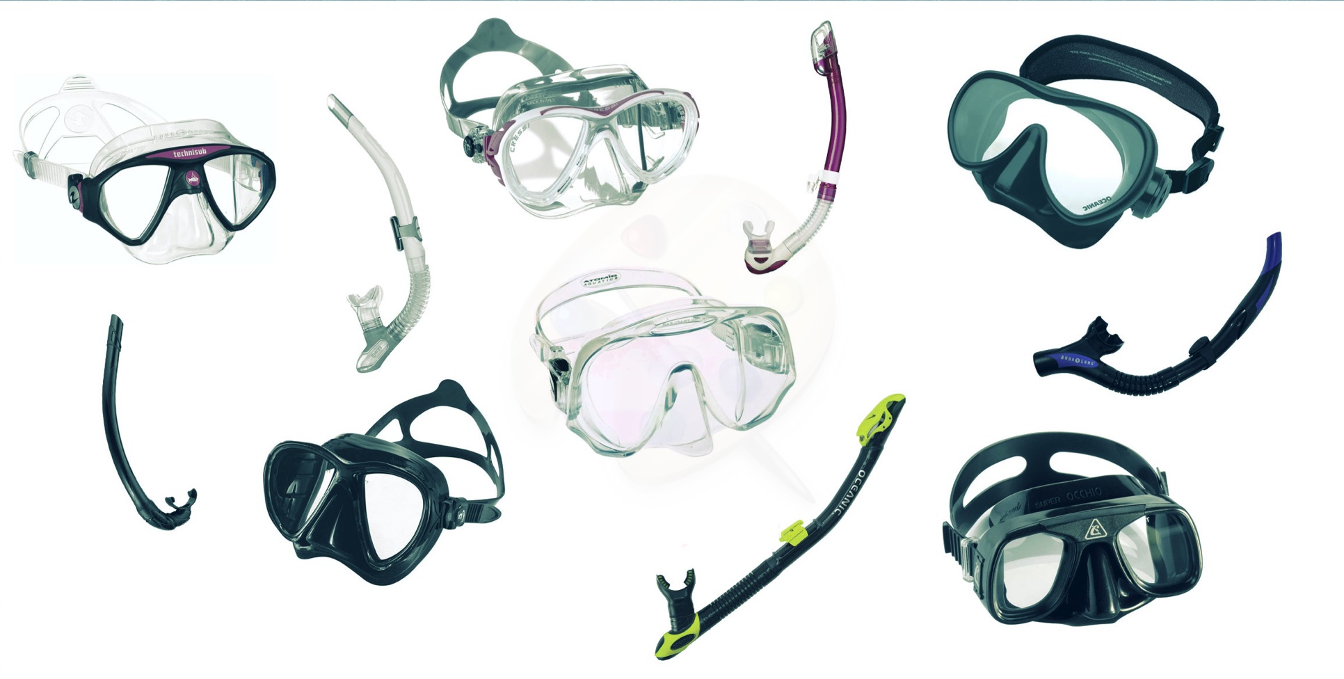 Different types of diving Mask - best brands and reviews